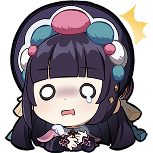 Sticker Maker - Genshin Impact - Yunjin Pack 01