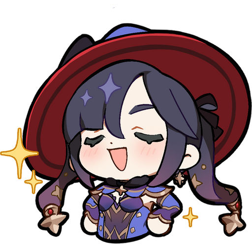 Sticker Maker - Genshin Mona
