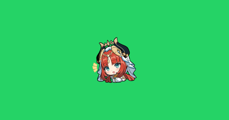 Sticker Maker - Genshin - Nilou
