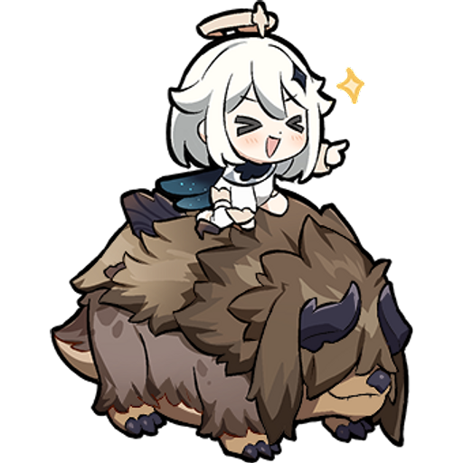 Sticker Maker - Genshin - Paimon