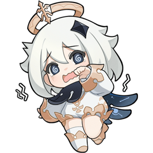 Sticker Maker - Genshin - Paimon