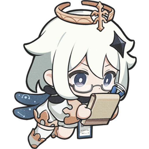 Sticker Maker - Genshin - Paimon
