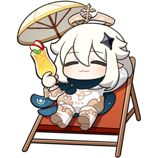 Sticker Maker - Genshin - Paimon