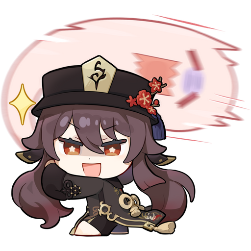 Sticker Maker - Genshin (Pyro Characters)