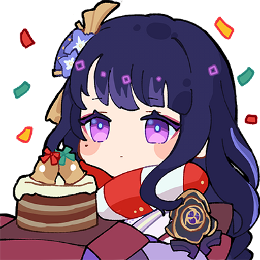 Sticker Maker - Genshin - Raiden