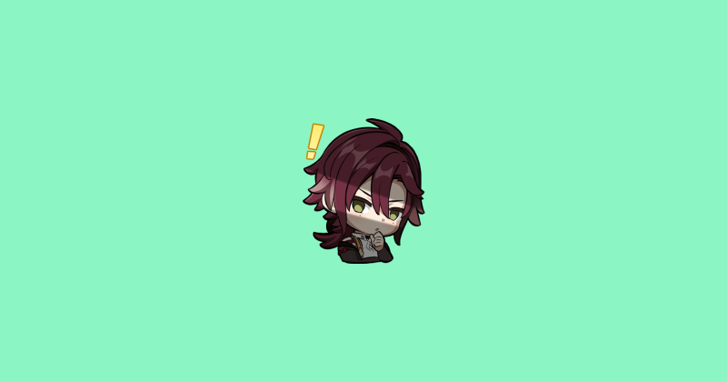 Sticker Maker - Genshin Shikanoin Heizou