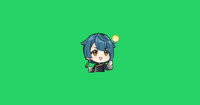 Sticker Maker - Genshin - Xingqiu
