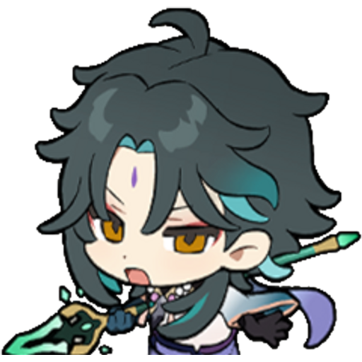 Sticker Maker - Genshin Zhongli/Xiao