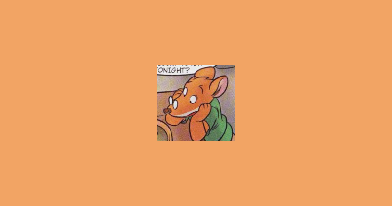 Sticker Maker - Geronimo Stilton