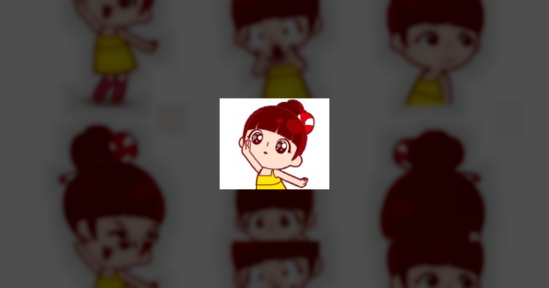 Sticker Maker - Girl Cute Young