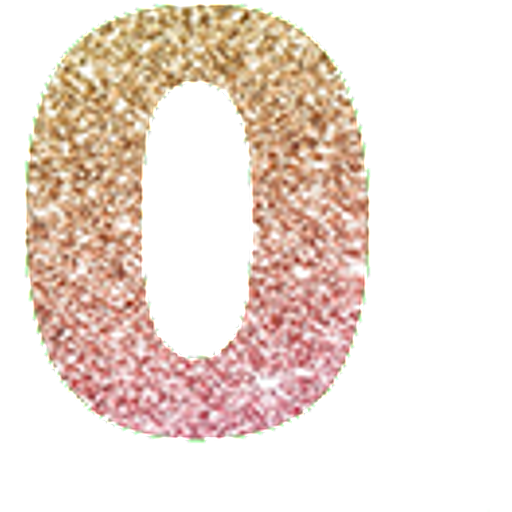 Sticker Maker - Golden Numbers