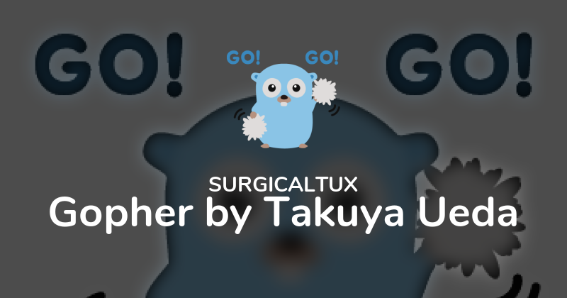 Sticker Maker - Gopher by Takuya Ueda