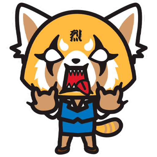 Sticker Maker - Gori & Washimi (Aggretsuko)