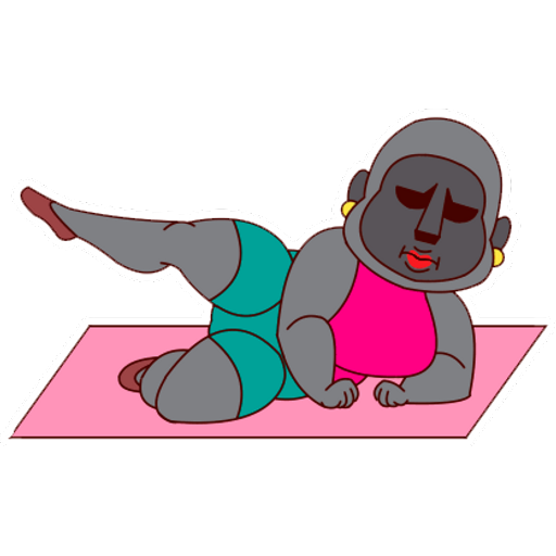 Sticker Maker - Gori & Washimi (Aggretsuko)