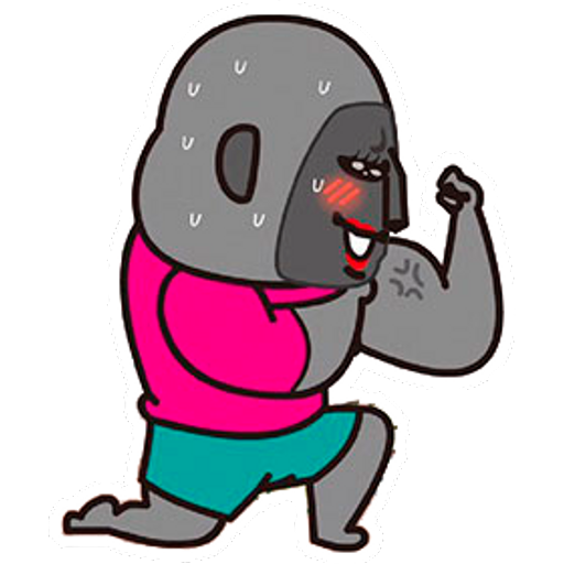 Sticker Maker - Gori & Washimi (Aggretsuko)