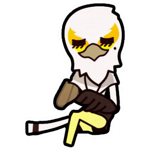 Sticker Maker - Gori & Washimi (Aggretsuko)