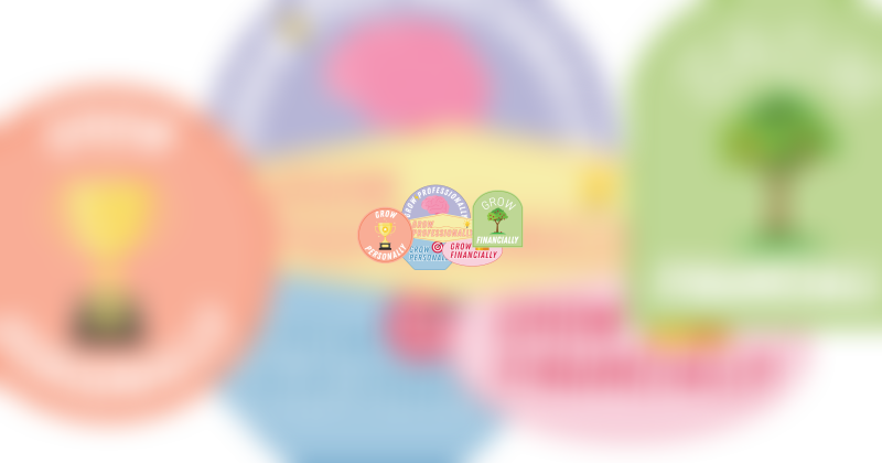 Sticker Maker - Grow Personally, Professionally, Financially