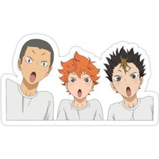 Sticker Maker - Haikyuu