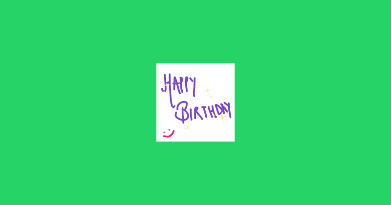 Sticker Maker - Happy Birthday 5