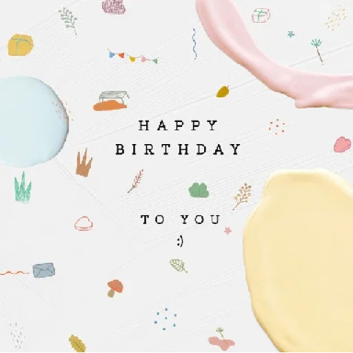 Sticker Maker - Happy Birthday SUM