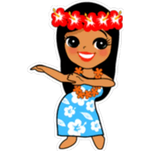 Sticker Maker - ?Hawaiian Sticker?