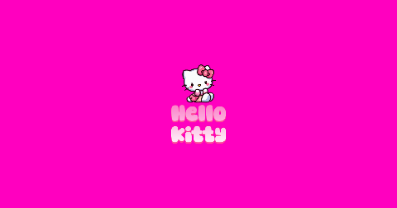 Sticker Maker - Hello Kitty 🤍🩷