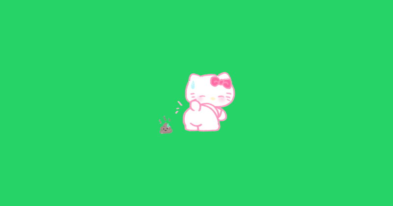 Sticker Maker - Hello Kitty y 💩
