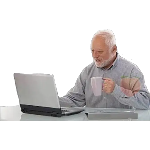 Sticker Maker - Hide The Pain Harold