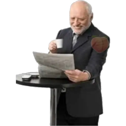 Sticker Maker - Hide The Pain Harold
