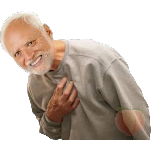 Sticker Maker - Hide The Pain Harold
