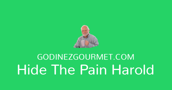 Sticker Maker - Hide The Pain Harold