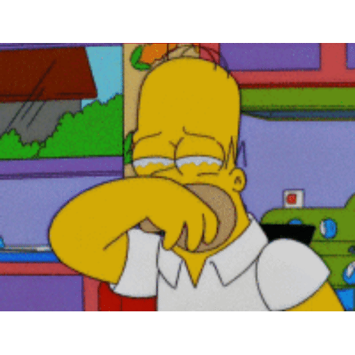 Sticker Maker - Homero Simpson | Stickers Animateds