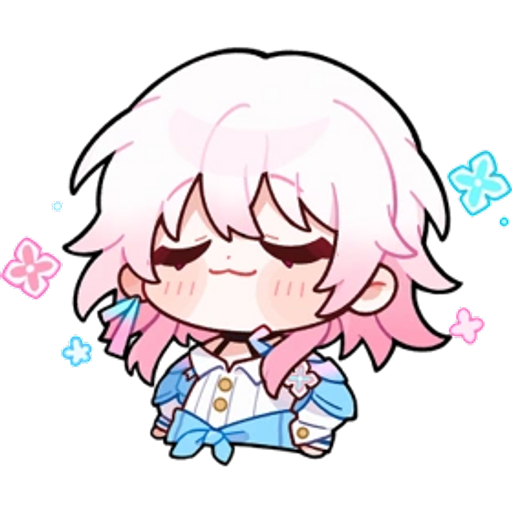 Sticker Maker - Honkai: Star Rail - March 7th Stickers