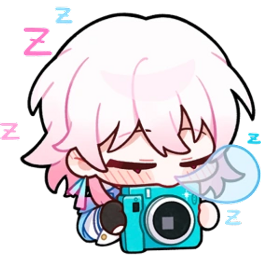 Sticker Maker - Honkai: Star Rail - March 7th Stickers