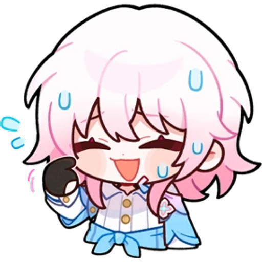 Sticker Maker - Honkai: Star Rail - March 7th Stickers