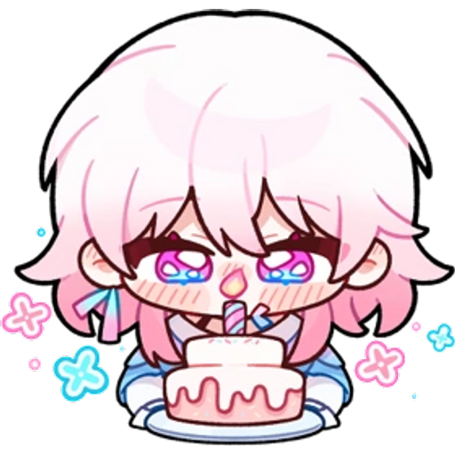 Sticker Maker - Honkai: Star Rail - March 7th Stickers