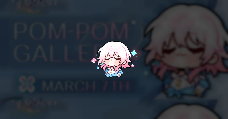 Sticker Maker - Honkai Star Rail: Pom-Pom Gallery March 7th