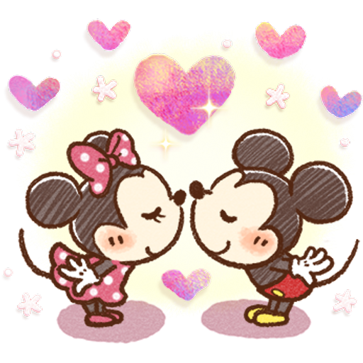 Sticker Maker - Honobono繪製♪Mickey Mouse & Friends 2