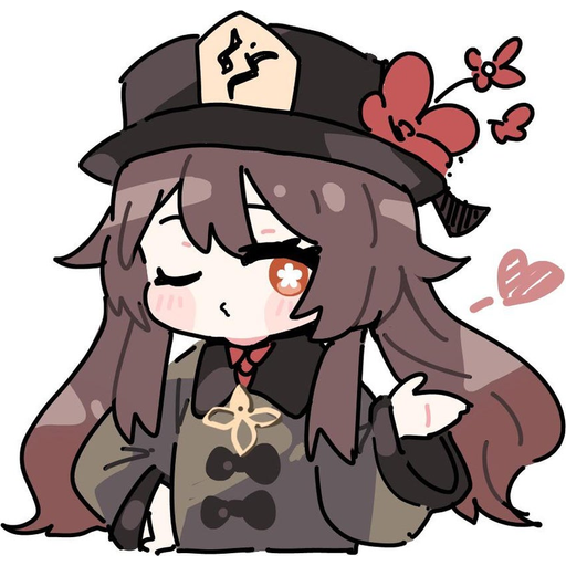 Sticker Maker - Hu Tao Emotes
