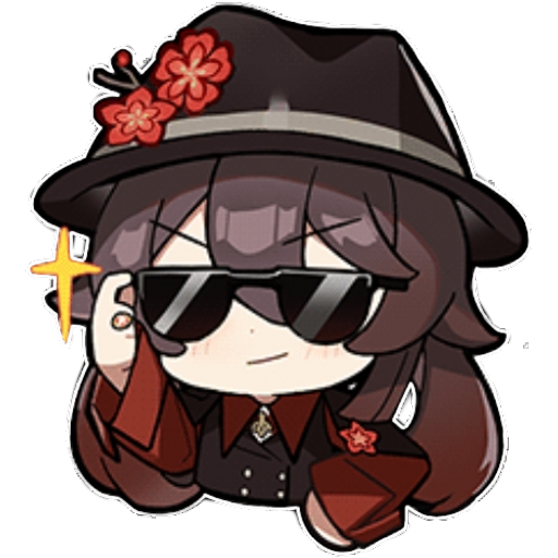 Sticker Maker - Hu Tao: Genshin X OnePlus Collab