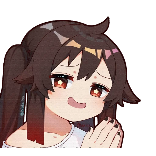 Sticker Maker - Hutao Chibi #1