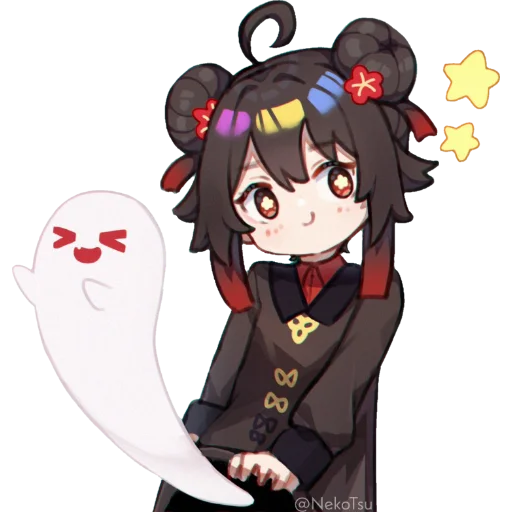 Sticker Maker - Hutao Chibi #2