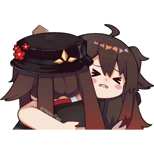 Sticker Maker - Hutao Chibi #2