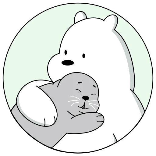 Sticker Maker - ice bear 2