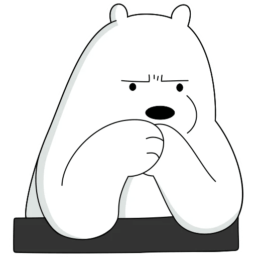 Sticker Maker - ice bear 2