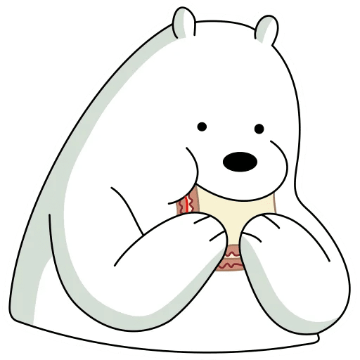 Sticker Maker - ice bear 2