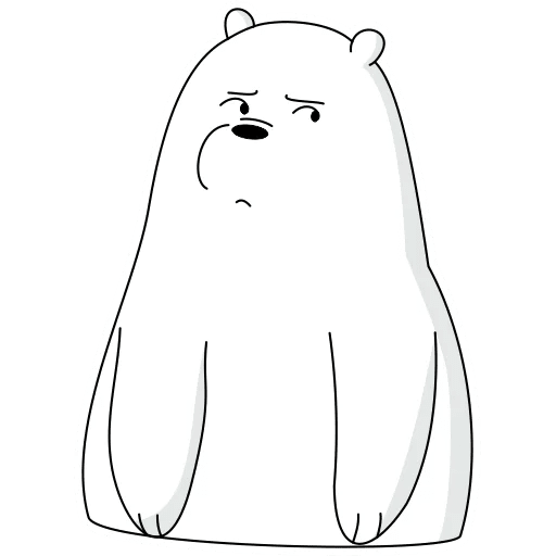 Sticker Maker - ice bear 2