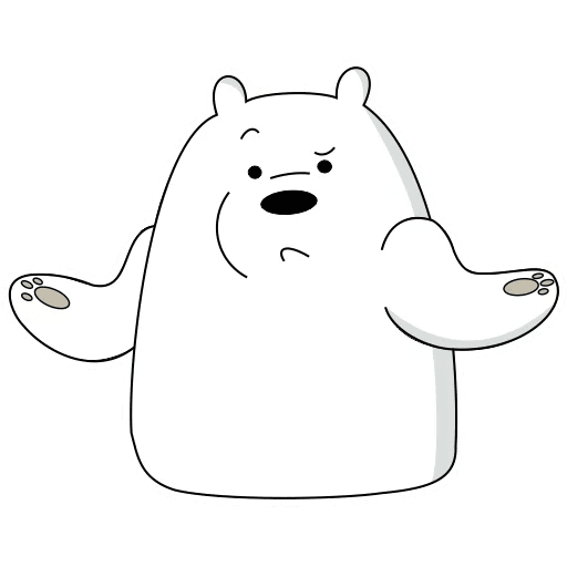 Sticker Maker - ice bear