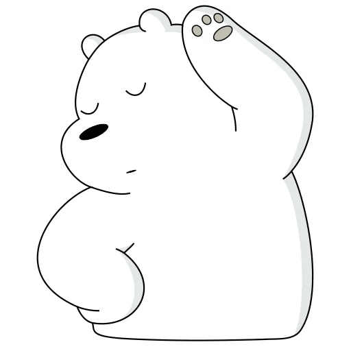 Sticker Maker - ice bear