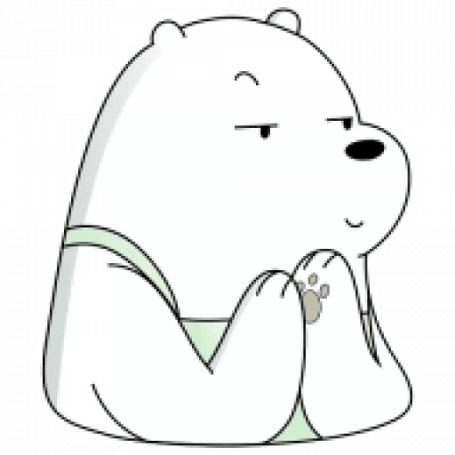 Sticker Maker - ice bear
